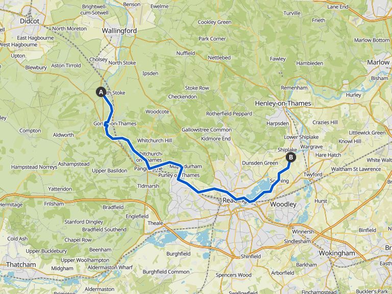 From Moulsford to Shiplake (sponsored walk) | hike | Komoot